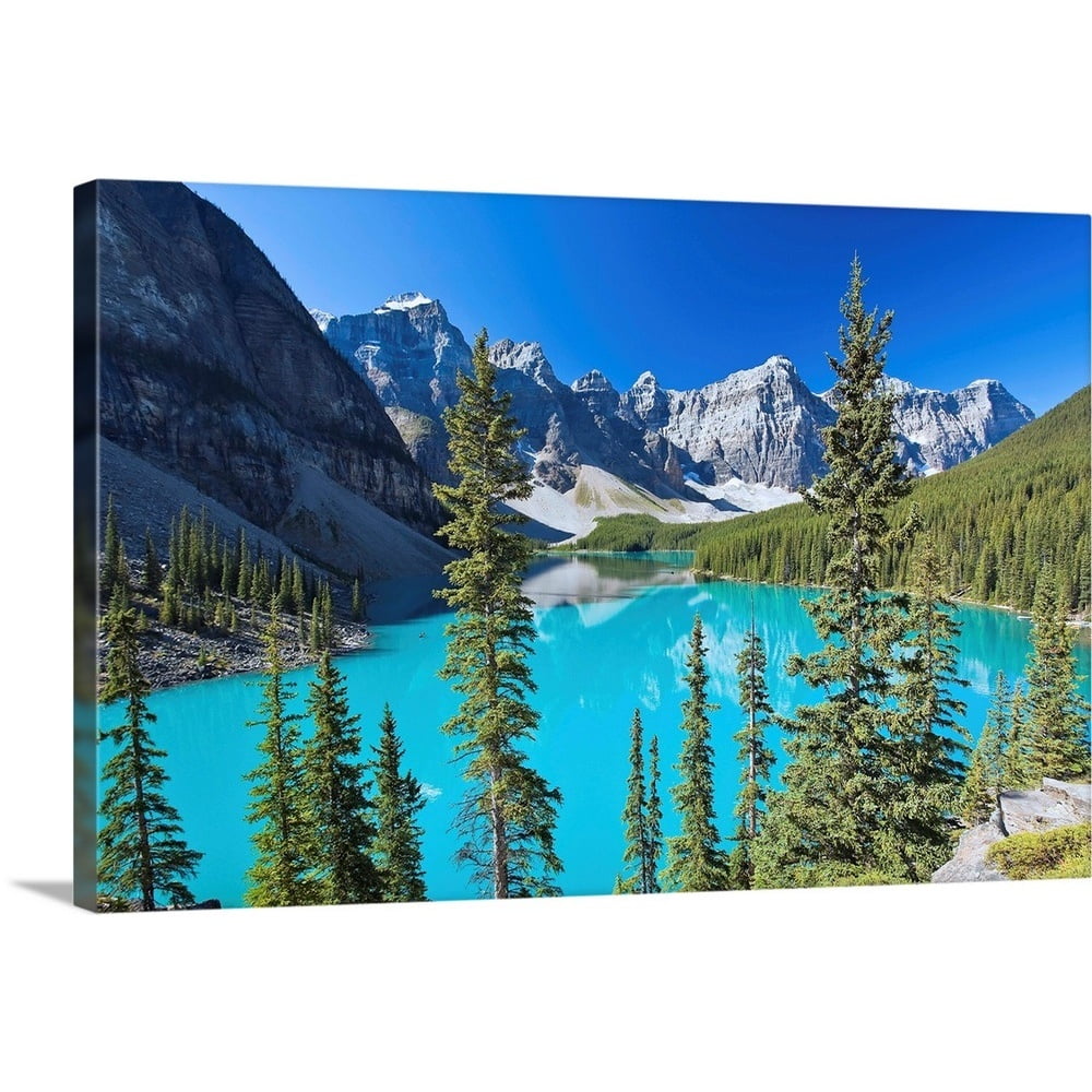 Great Big Canvas "Moraine Lake And Valley Of The Ten Peaks, Banff ...