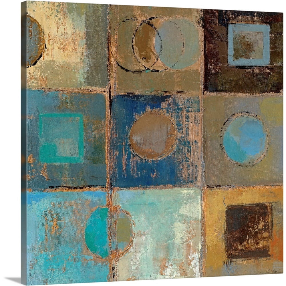 Great Big Canvas "Pass Way III" by Silvia Vassileva Teal Brown ...