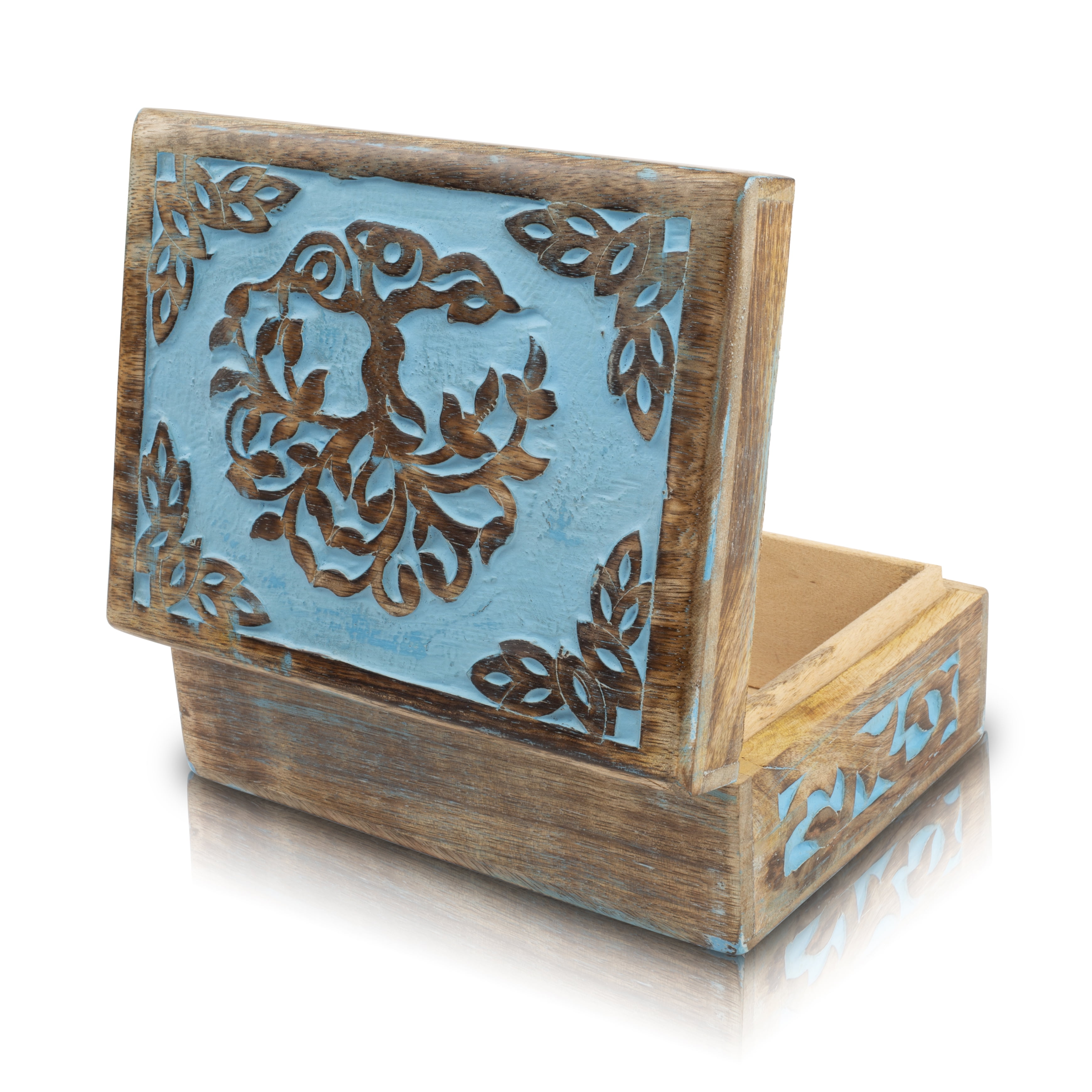 Great Birthday Gift Handmade Decorative Wooden Jewelry Box Tree Of Life ...