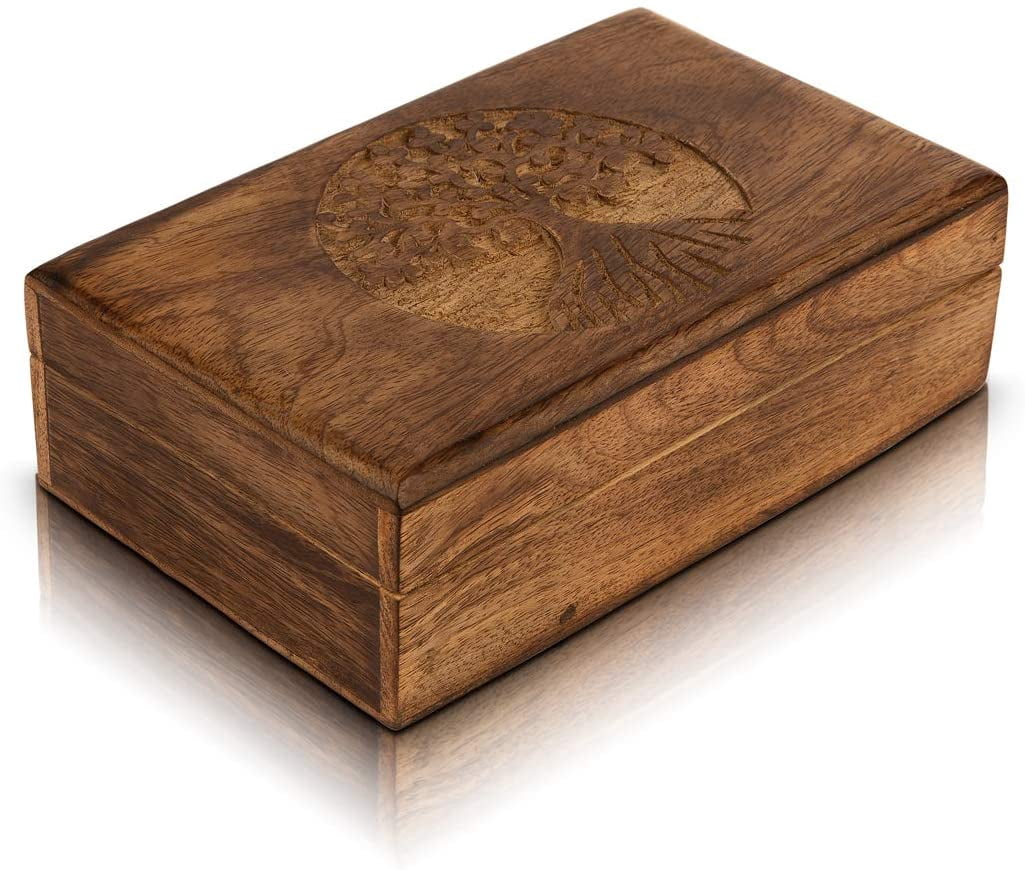 Great Birthday Gifts Handmade Decorative Wooden Jewelry Box Tree Of ...