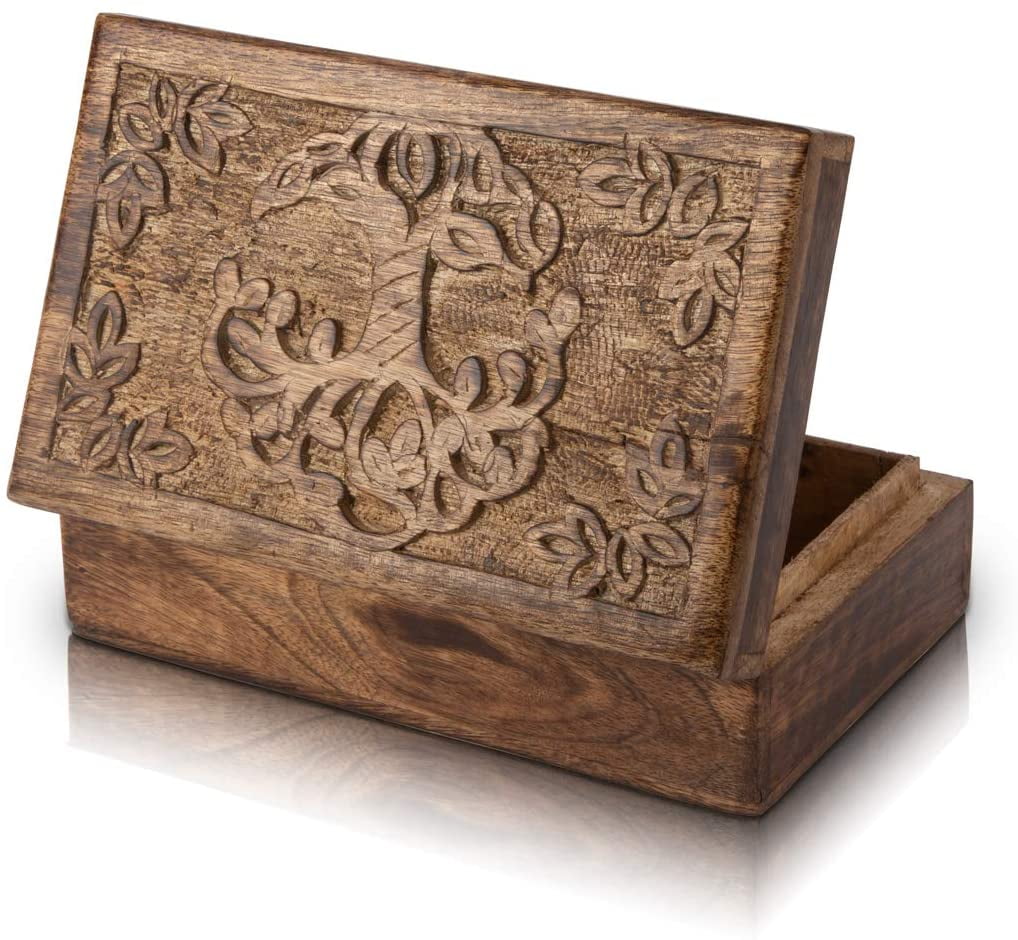 Great Birthday Gifts Handmade Decorative Wooden Jewelry Box Tree Of ...