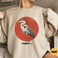 Great Blue Heron T-Shirt, Linocut Shirt, Bird Lover Shirt, Hippy Clothe ...