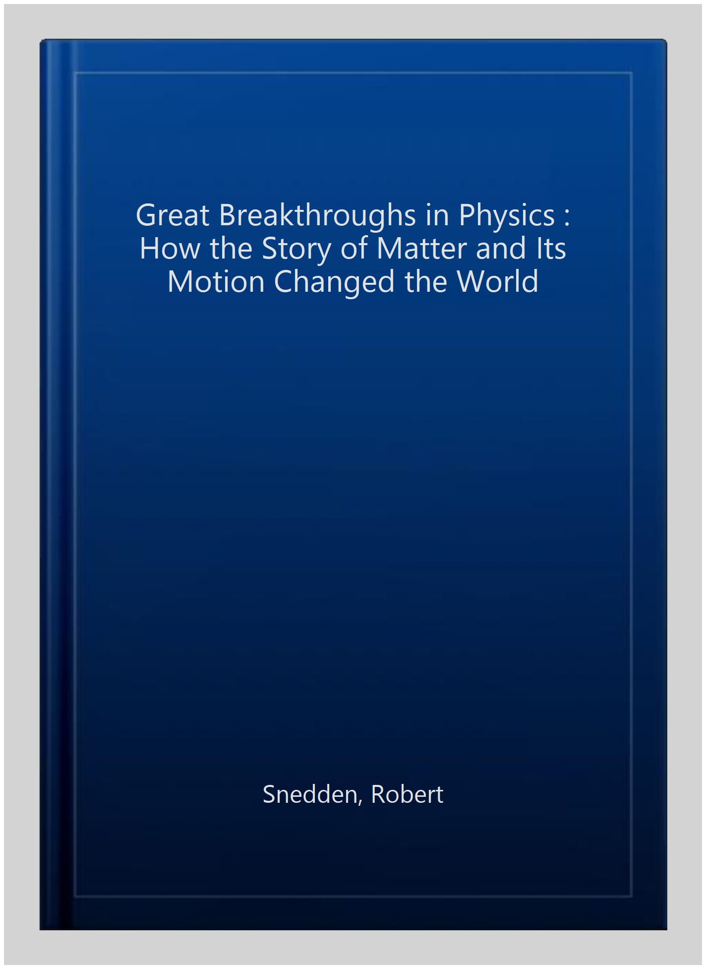 Great Breakthroughs In Physics - Walmart.com
