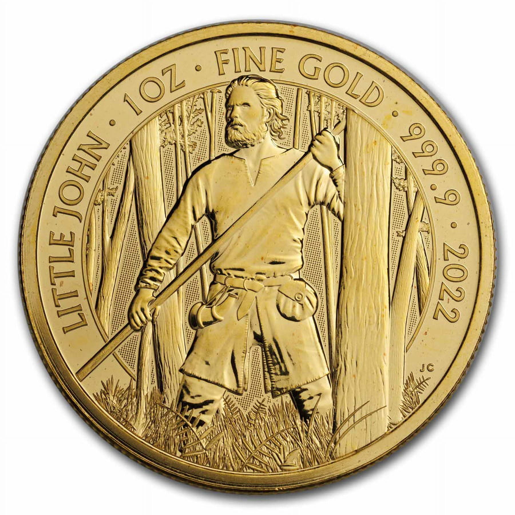 Great Britain 1 oz Gold Myths & Legends BU (Random, Abrasions ...