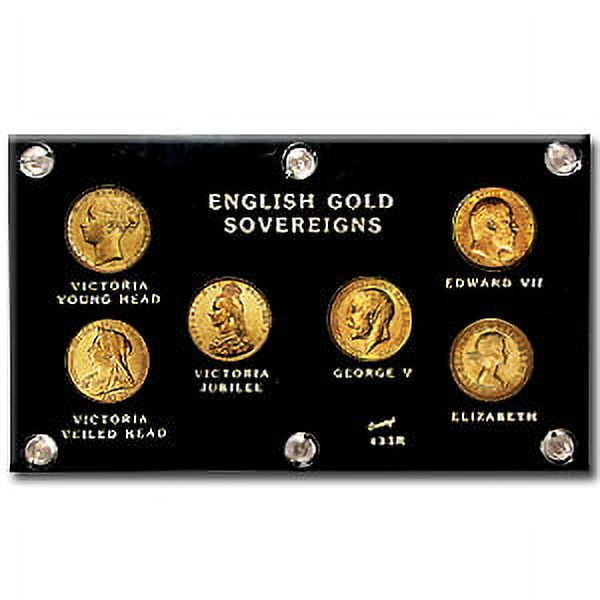 Great Britain 6-Coin Gold Sovereign Set AU (Random) - Walmart.com