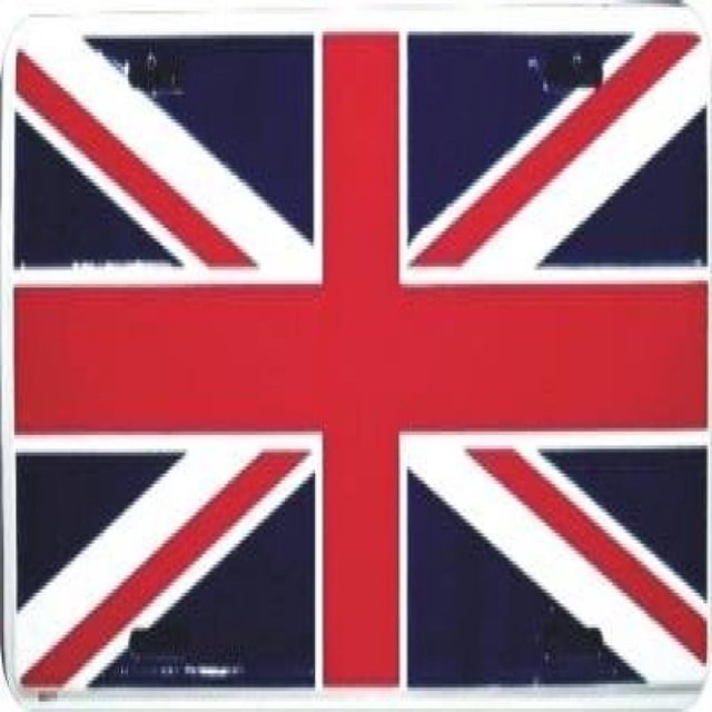 Great Britain Flag License Plate (Union Jack) - Walmart Business Supplies