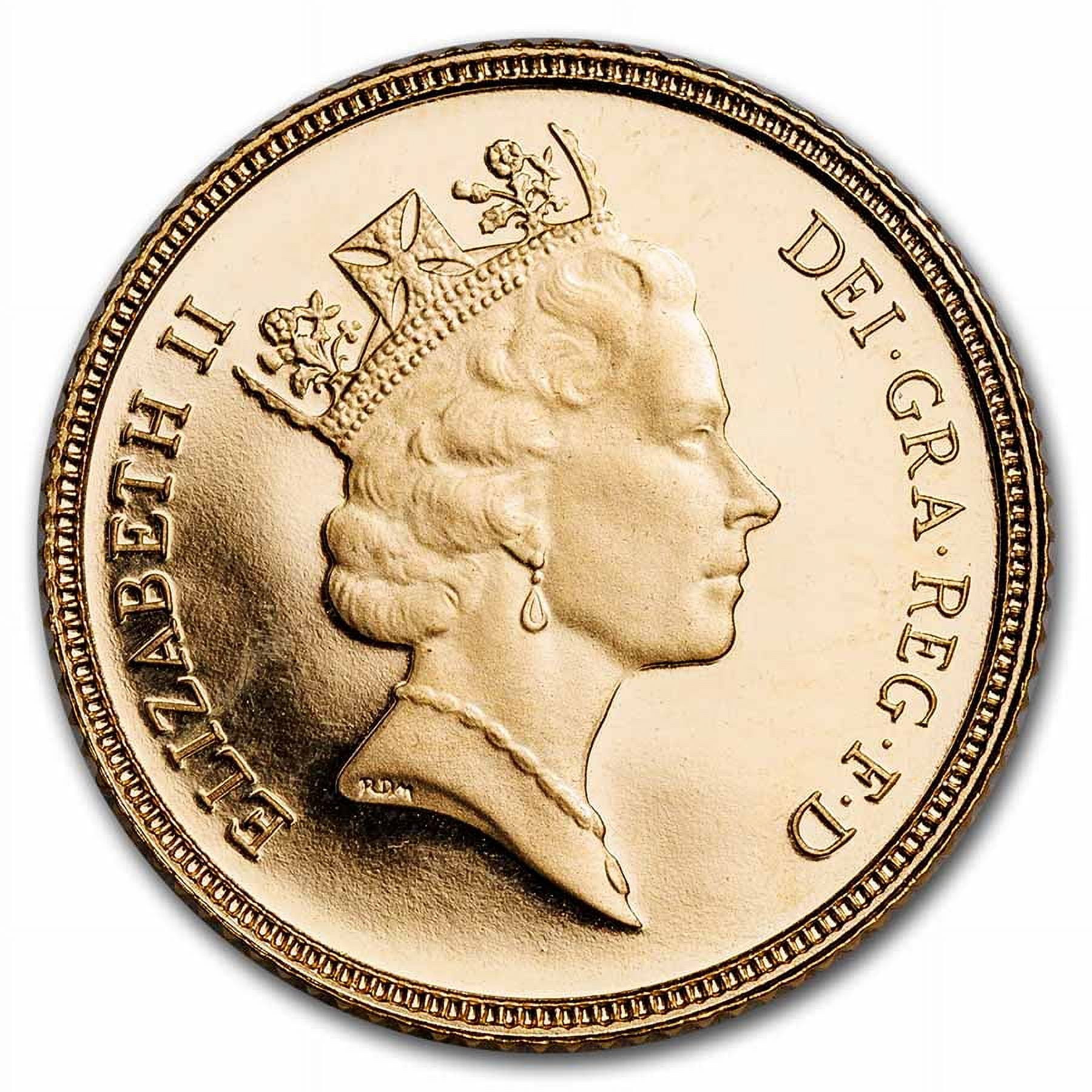 Great Britain Gold Proof Half Sovereign (Random Year) - Walmart.com