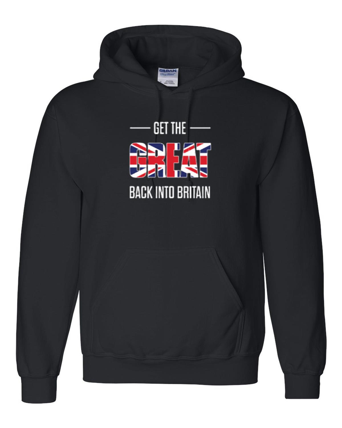 Great Britain Hoodie BritishFlag Design UK Gift For Fans, for men ...
