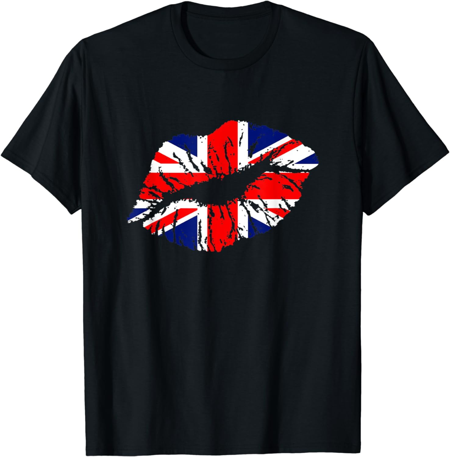 Great Britain T-Shirt England Lips Shirt Gift For Brit - Walmart.com
