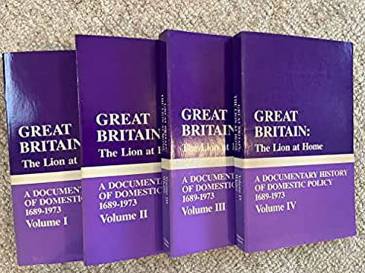 Pre-Owned Great Britain : The Lion at Home; a Documentary History of ...