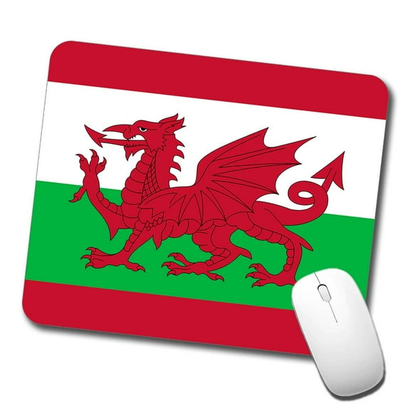Great Britain Wales Country Flag Mouse Pad Low Profile Gaming Mat ...