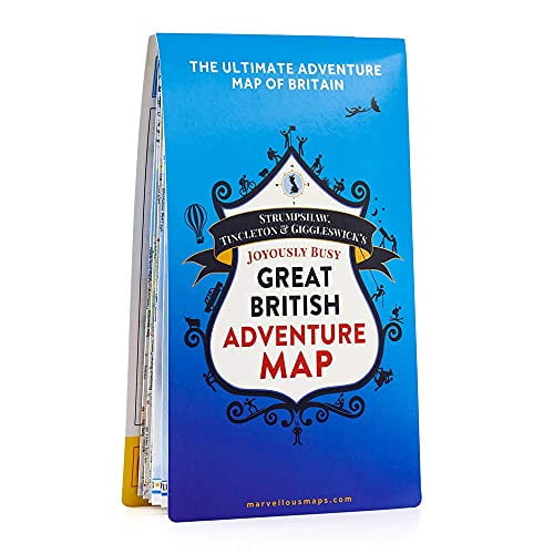 Pre-Owned Great British Adventure Map - Walmart.com