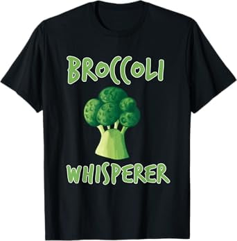 Great Broccoli Whisperer Costume Vegetarian T-Shirt - Walmart.com