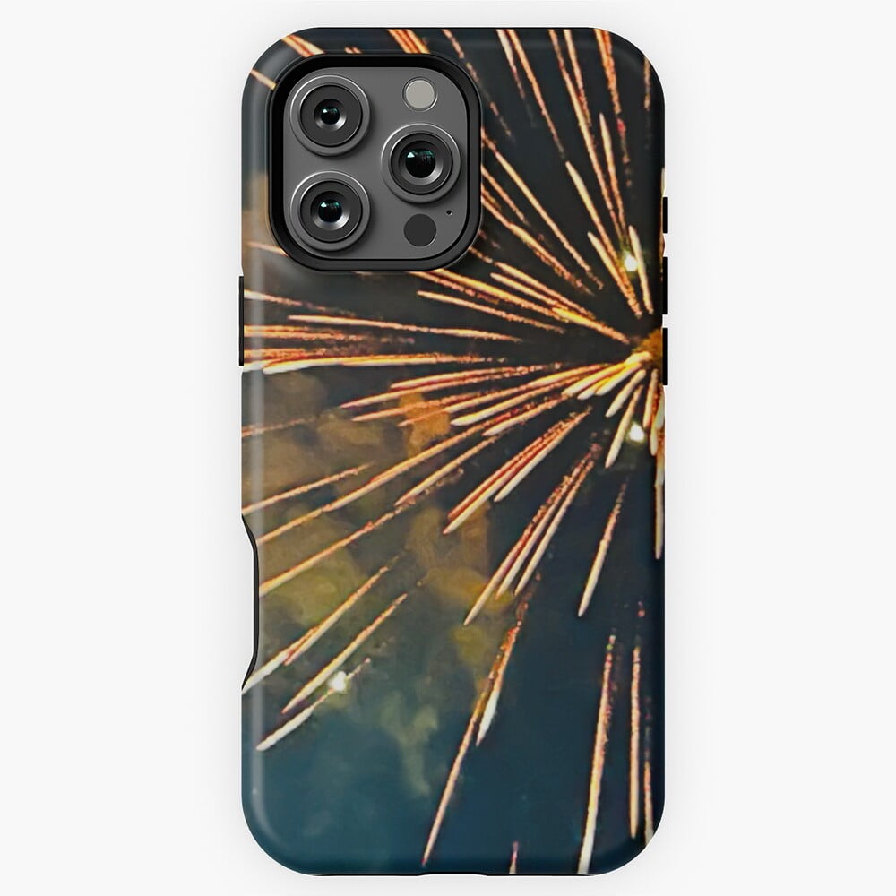 Great Burst of Firework Night Scene iPhone Case 11 12 13 14 15 16 17 ...