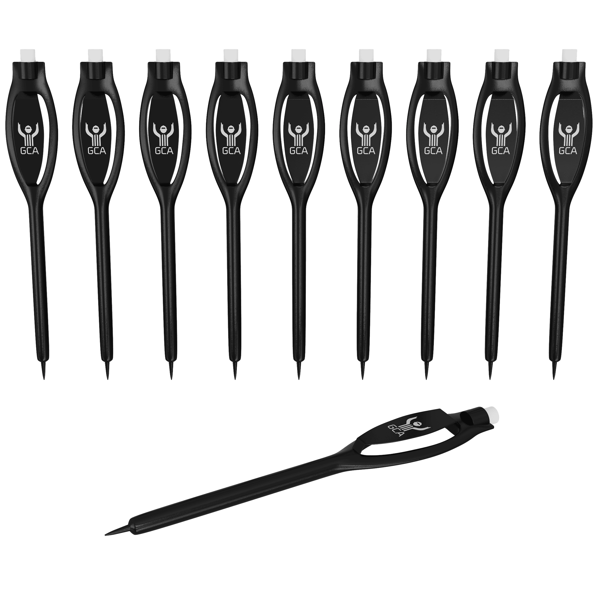 Great Call Athletics 10 Pack Pro Black Referee Pencil Football Soccer ...
