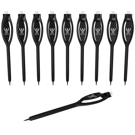 Great Call Athletics 10 Pack Pro Black Referee Pencil Football Soccer Official Coach Umpire ...