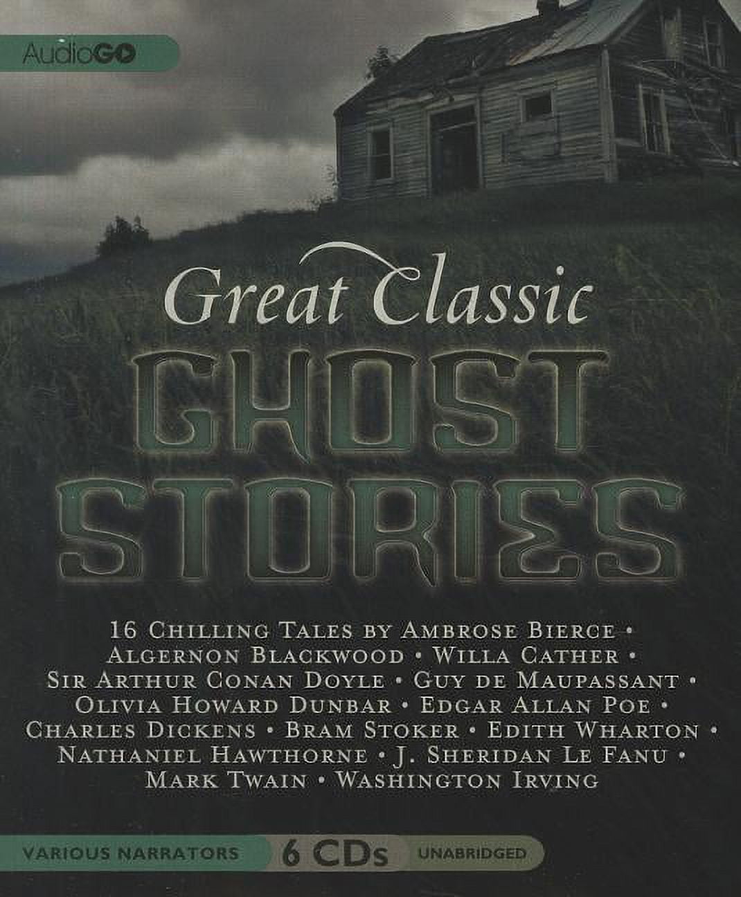 Great Classic Ghost Stories (Audiobook) - Walmart.com