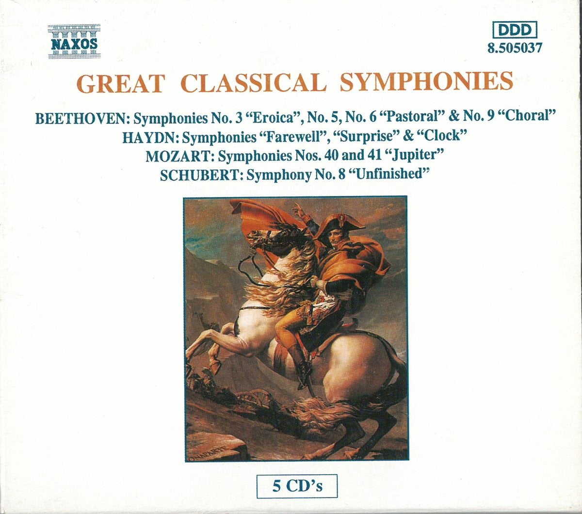 Great Classical Symphonies (Audiobook) - Walmart.com