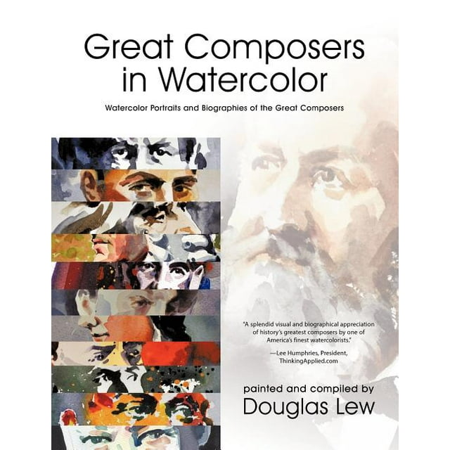 Great Composers in Watercolor - Walmart.com