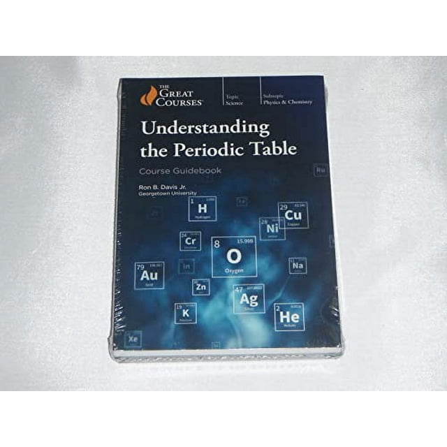 Pre-Owned Great Courses Understanding the Periodic Table - Walmart.com