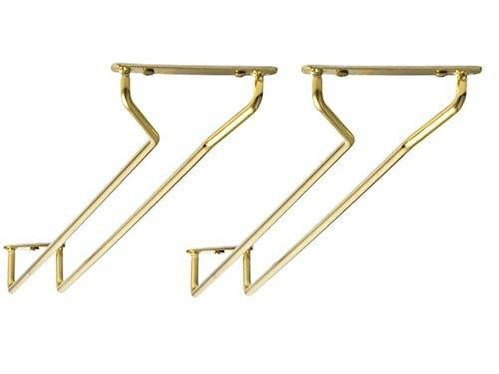 Great Credentials 10 Inch Long, Wine Glass Rack, Wire Hanging Rack ...