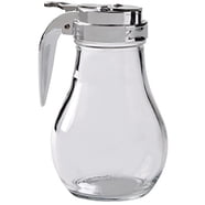 Walmart Clear Syrup & Honey Dispenser - 8 Oz Glass Pourer with No Drip ...