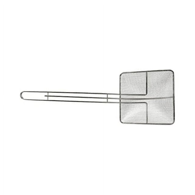 Great Credentials Square Fine Mesh Skimmer Nickel-Plated 7 Inch Bowl ...