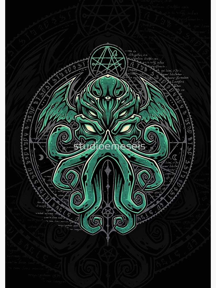 Great Cthulhu Canvas Poster Decor Landscape Office Room Decor Gift ...
