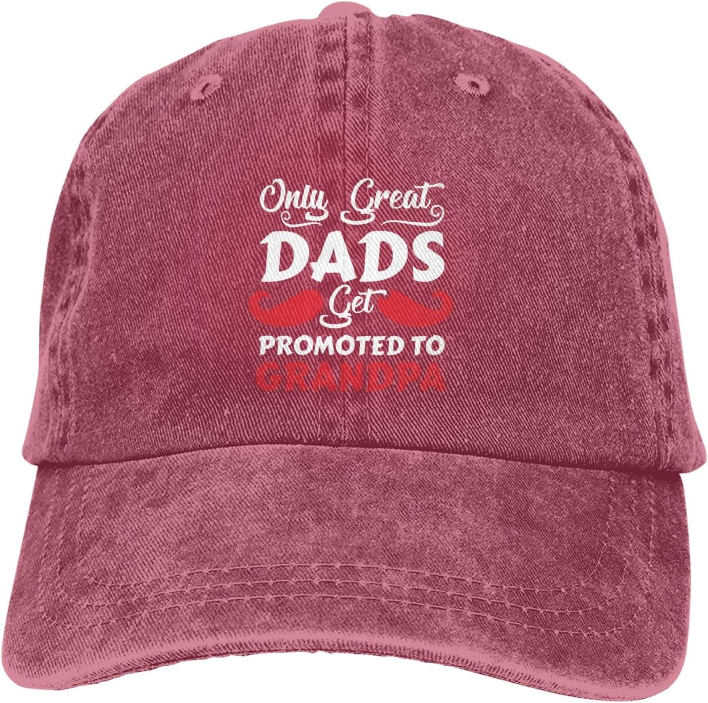 Great Dads Get Promoted to Grandpas Trucker Hat Baseball Cap for Men Or ...