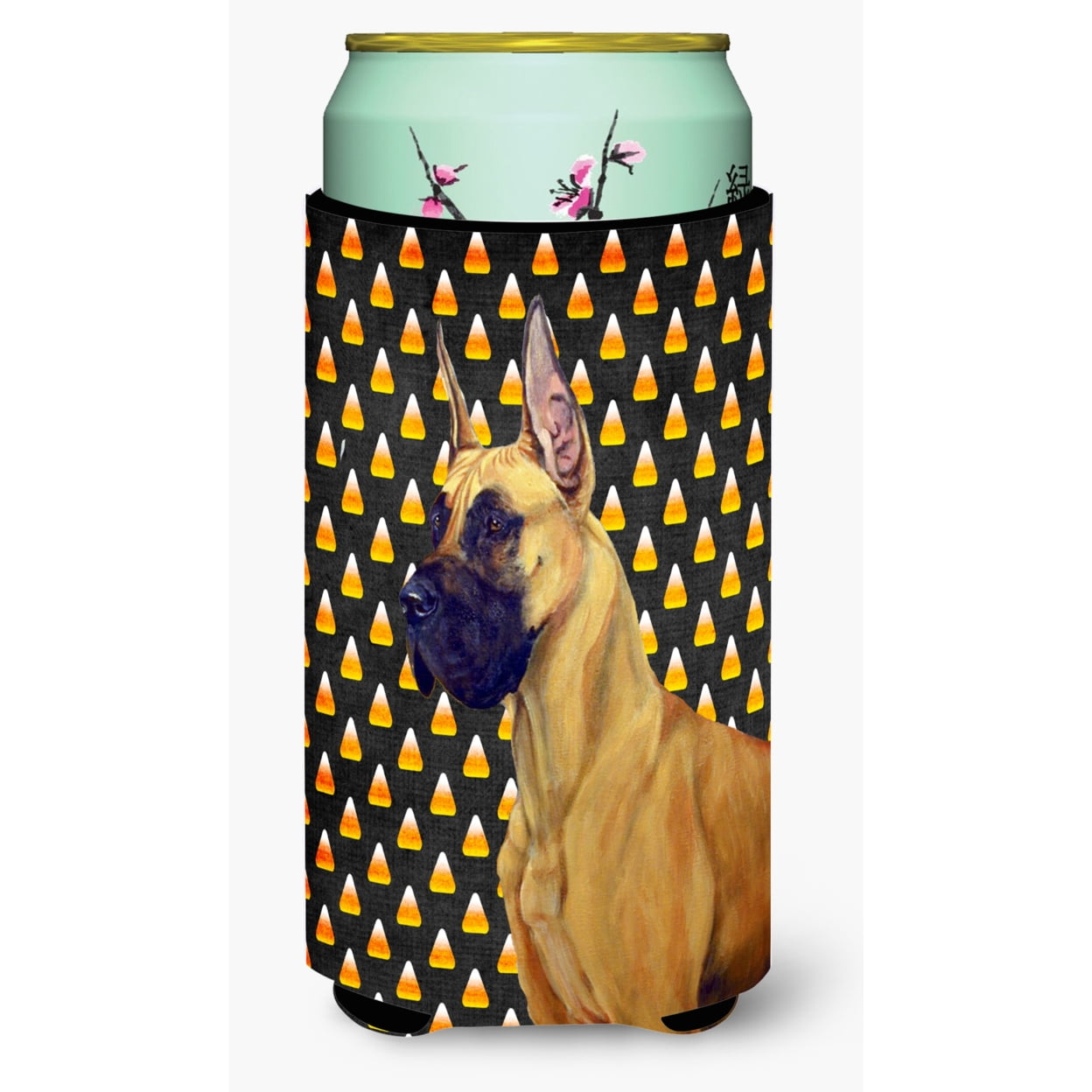 Great Dane Candy Corn Halloween Portrait Tall Boy Hugger - Walmart.com