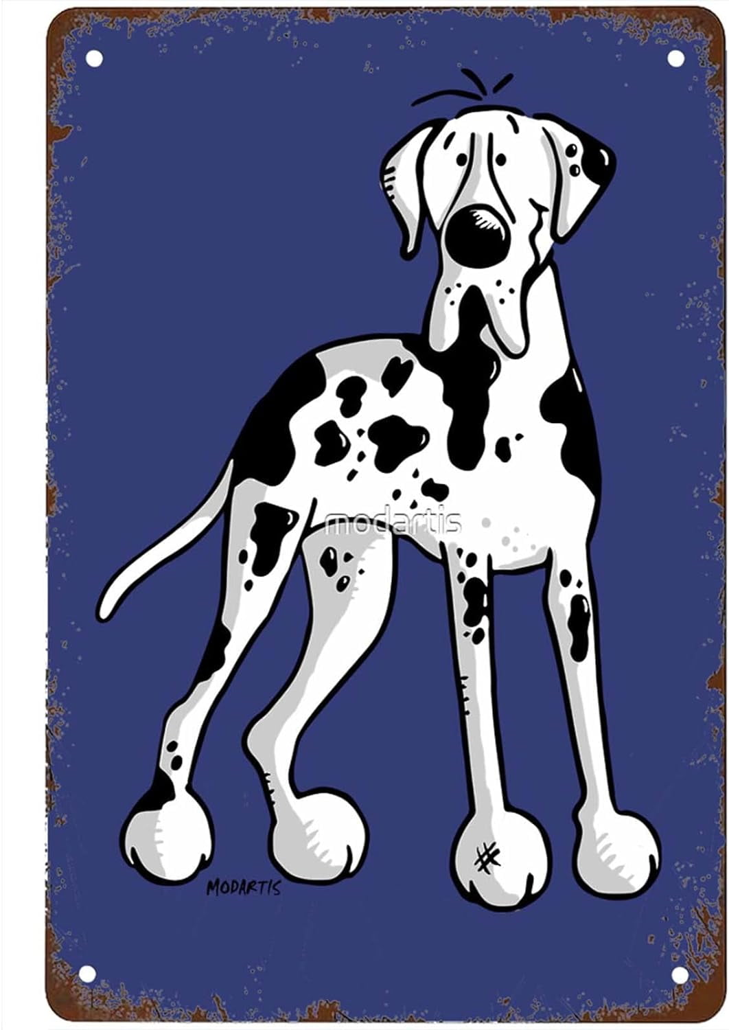 Great Dane Cartoon 8\\ - Walmart.com