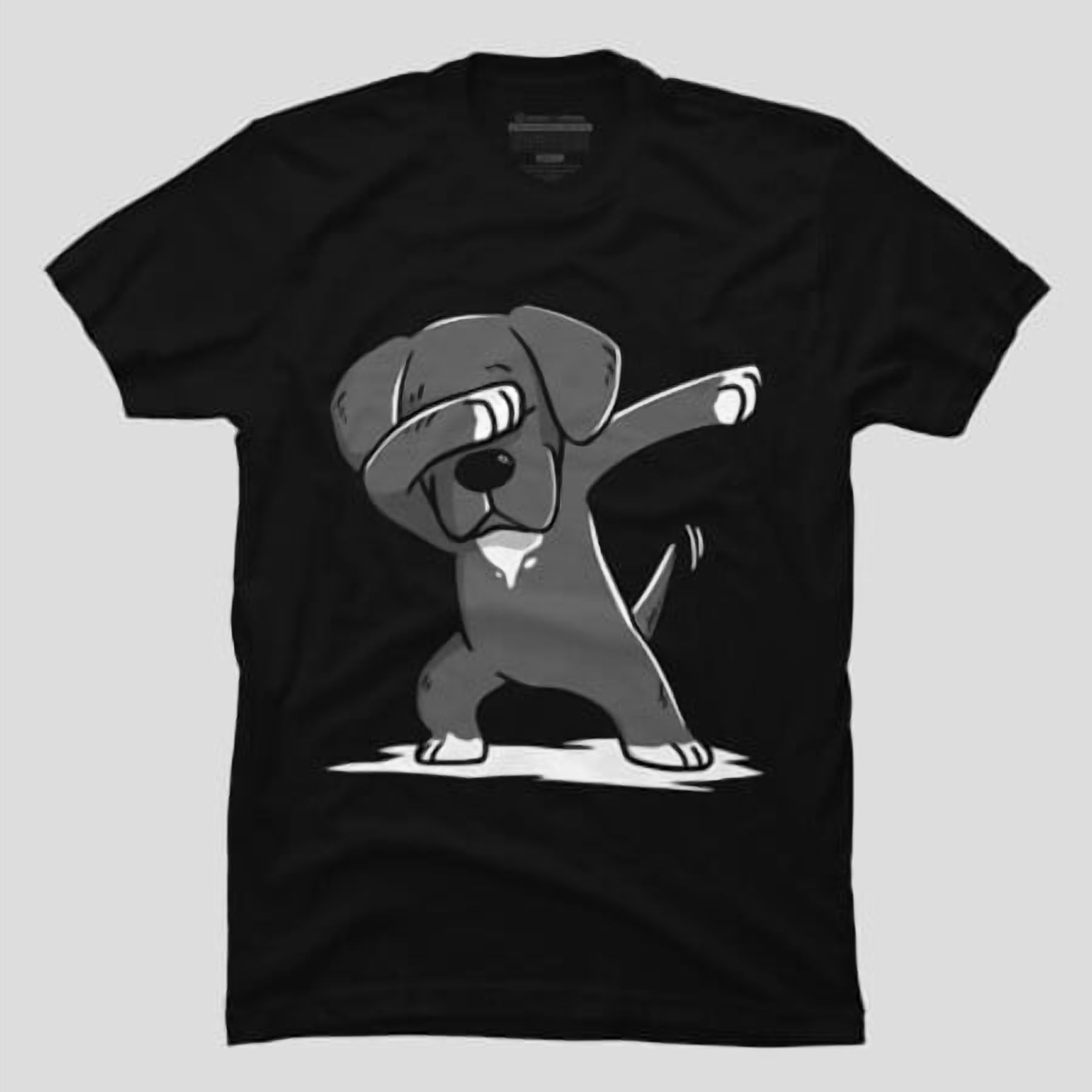 Great Dane Dabbing Dog Funny Dab Dance Move, H42540 Unisex T-Shirt, Up ...