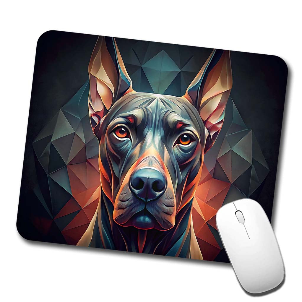 Great Dane Dog Abstract Stylized Art Mouse Pad Low Profile Gaming Mat ...