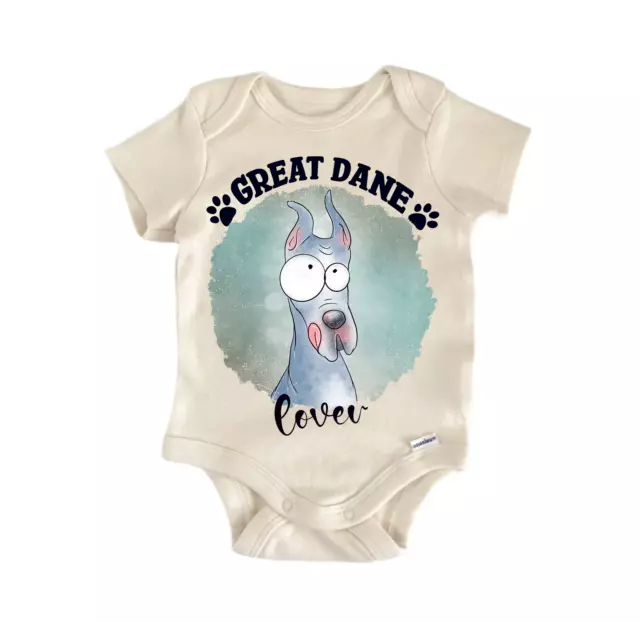 Great Dane Dog Baby Boy Girl Clothes Bodysuit Cute Newborn Cute Baby ...