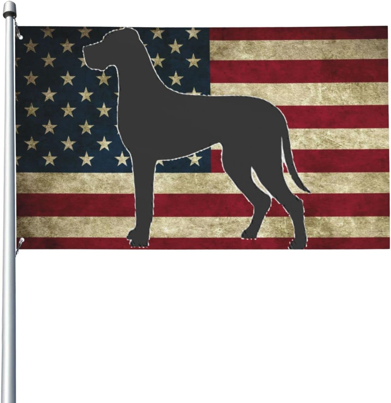 Great Dane Dog Garden Flag 3x5 Ft Decor Outdoor Banner Sign Party ...