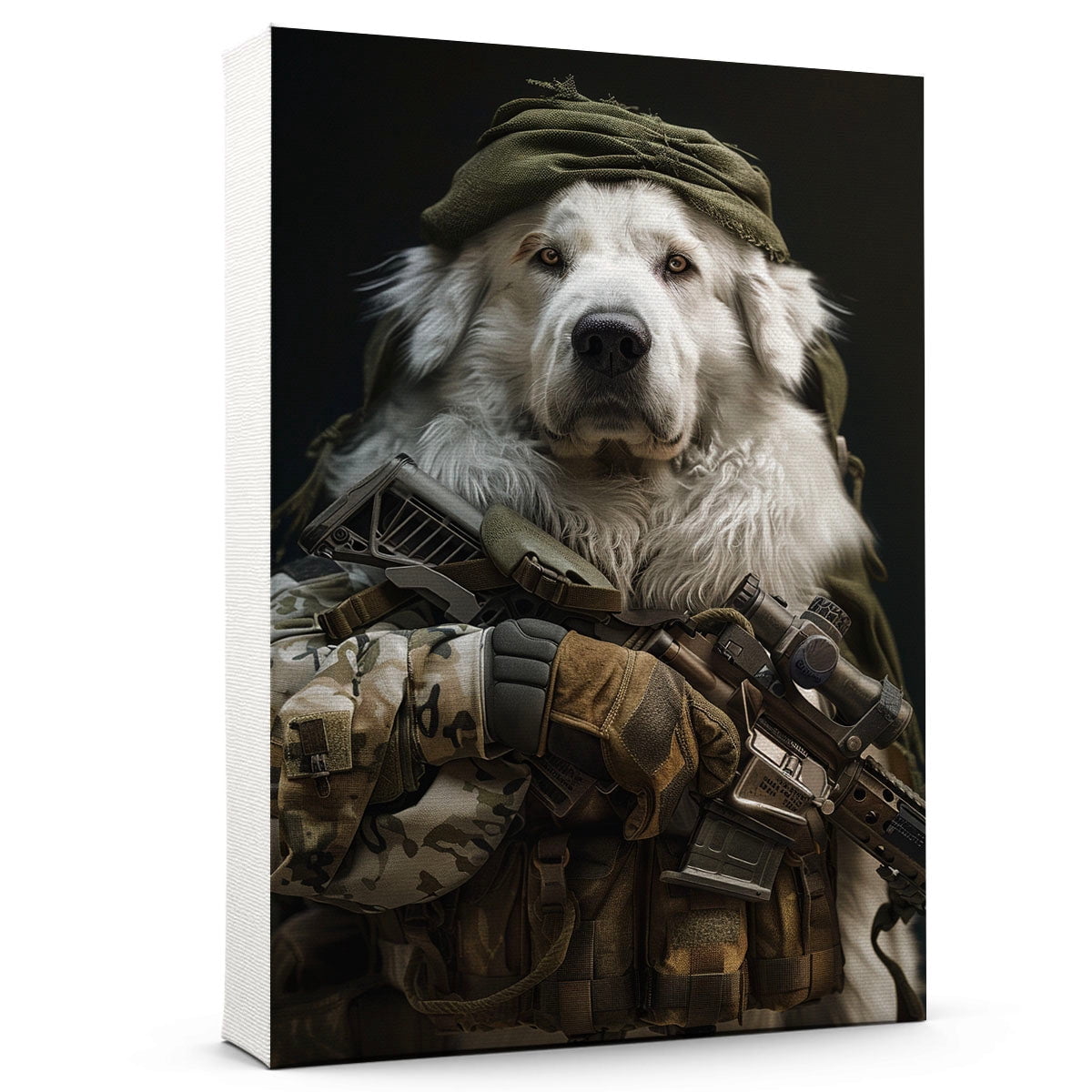 Great Dane Dog in a Costume Poster Unframe, Great Dane Dog Canvas Frame ...