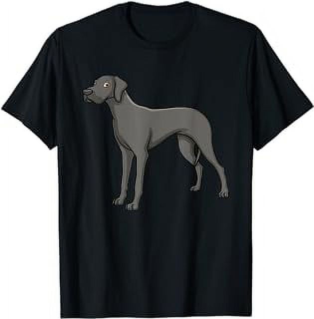 Great Dane Dogs Majestic Silver Great Dane Funny Cute T-Shirt - Walmart.com