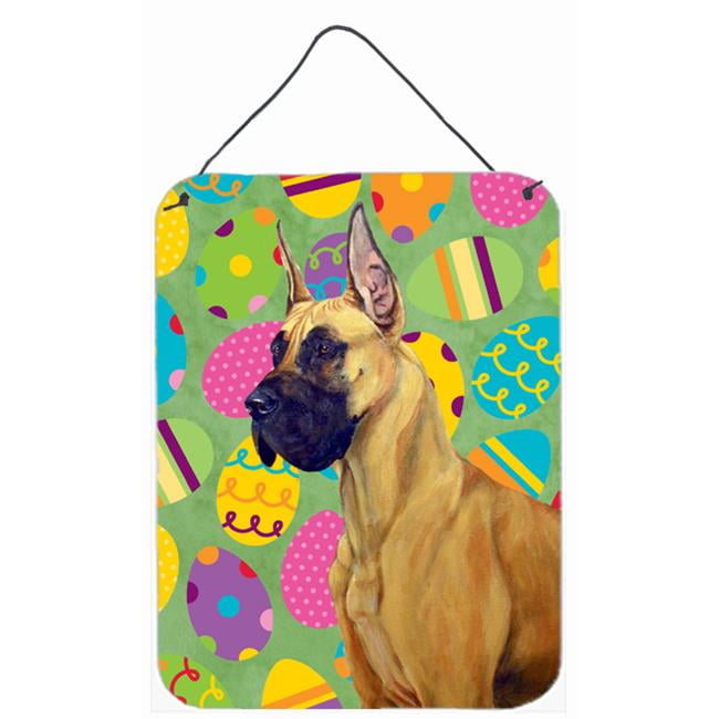 Great Dane Easter Eggtravaganza Aluminum Metal Wall & Door Hanging ...