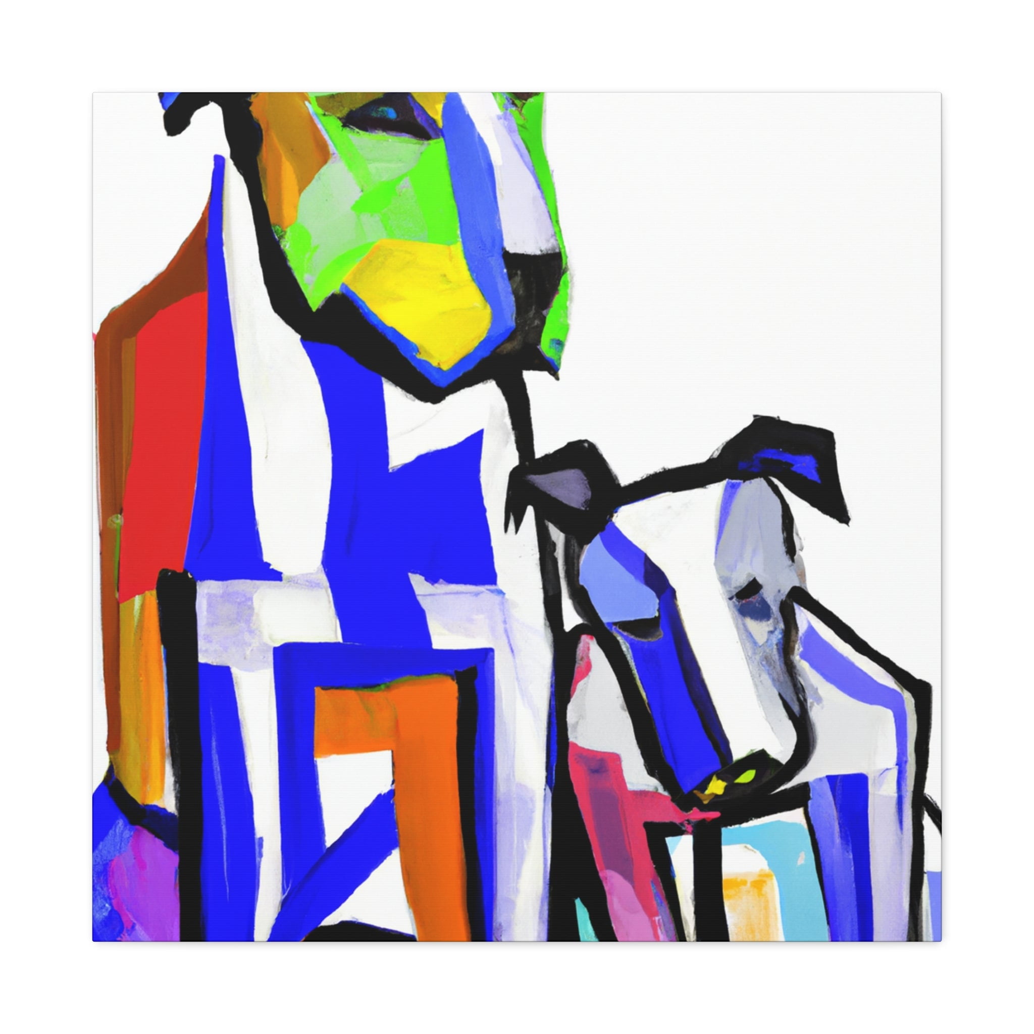 "Great Dane Expressionism" - Canvas - Walmart.com