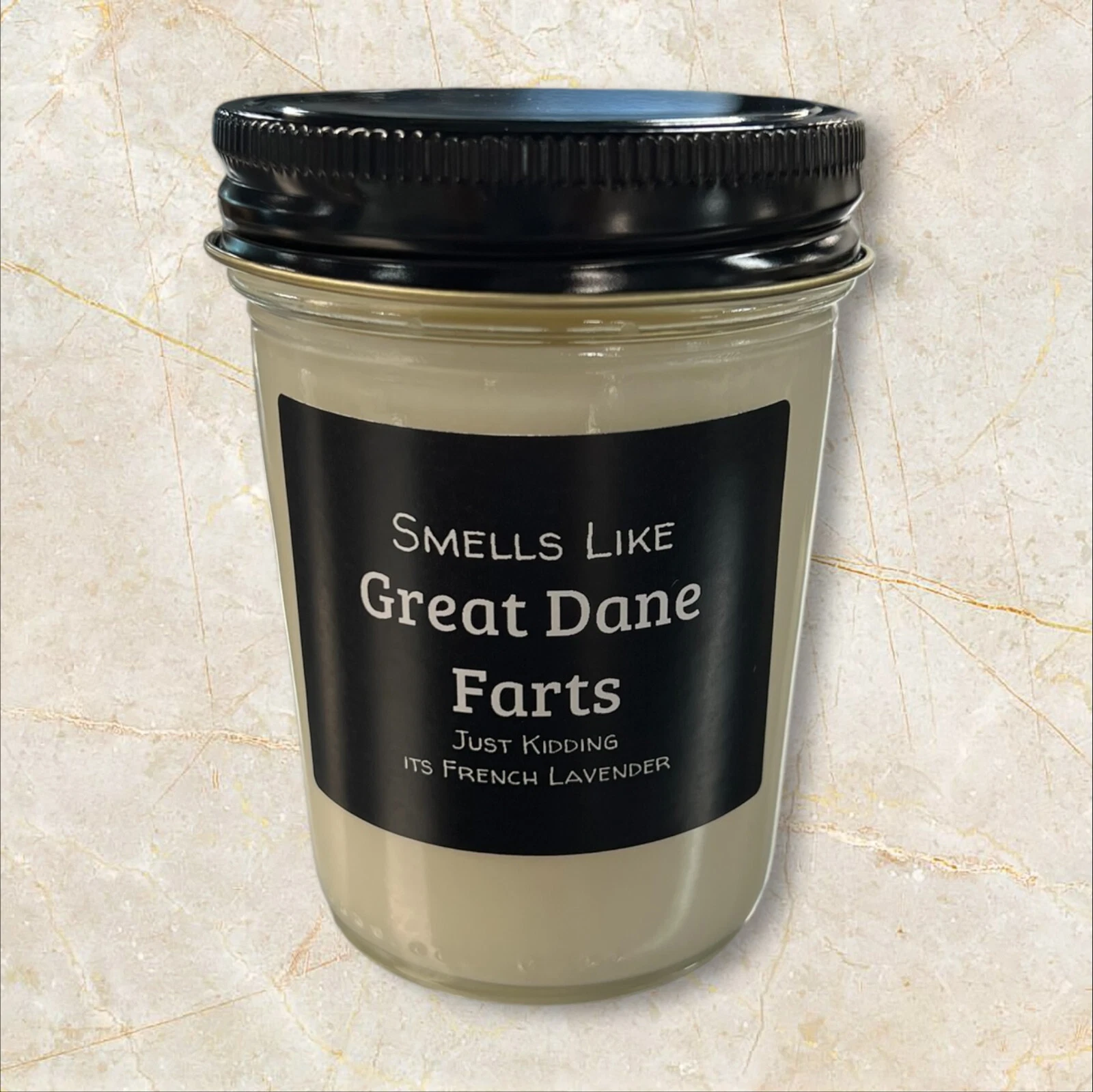 Great Dane Farts | French Lavender Soy Candle | Pet Owners | Dog Owner ...
