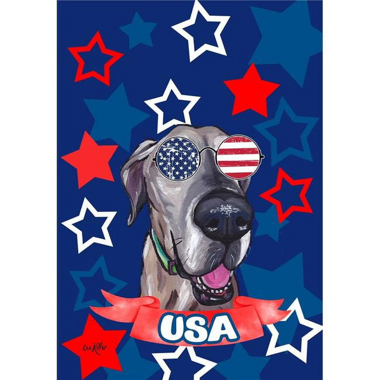 Great Dane HHS Patriotic Garden Flag - Walmart.com