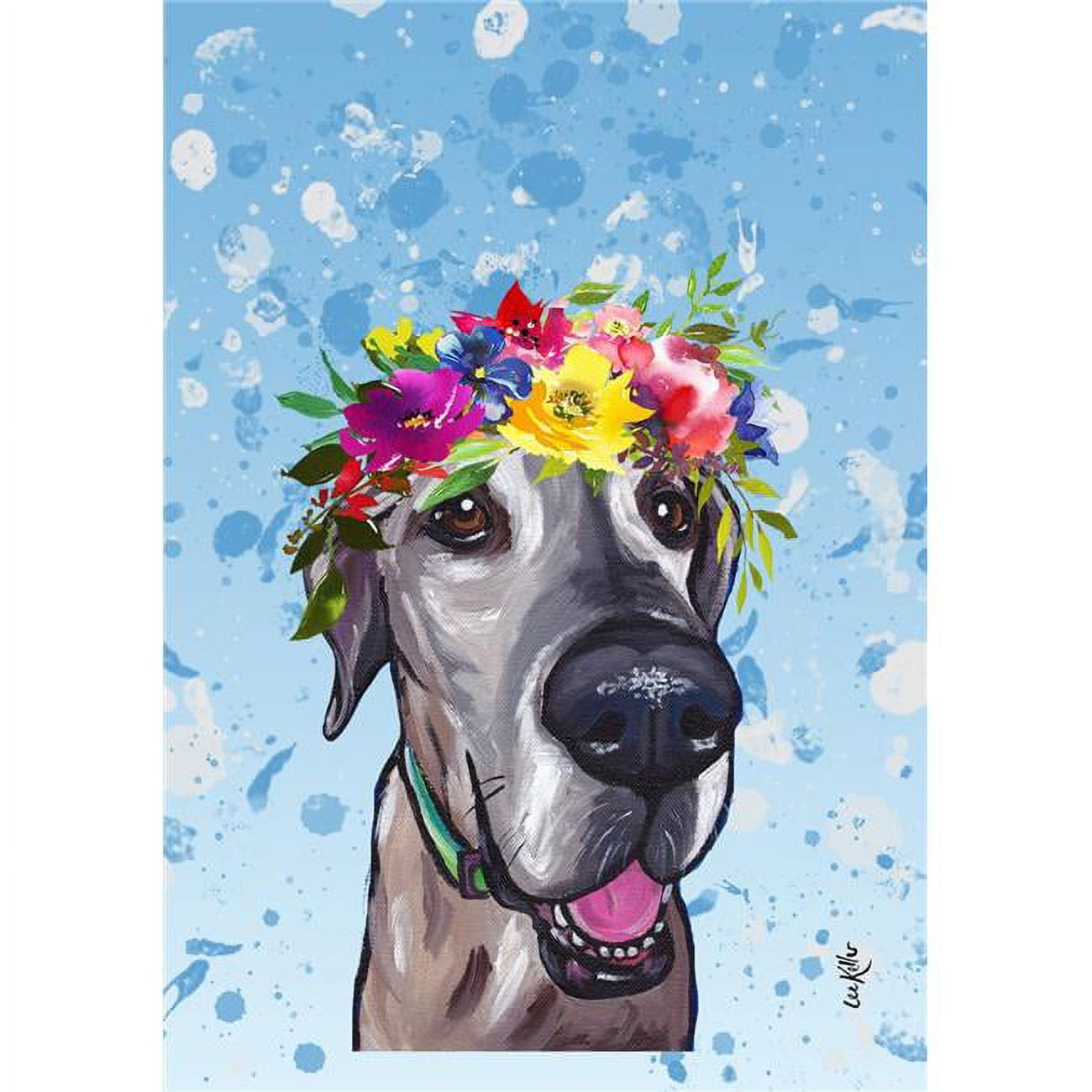 Great Dane HHS Summer Crown House Flag - Walmart.com