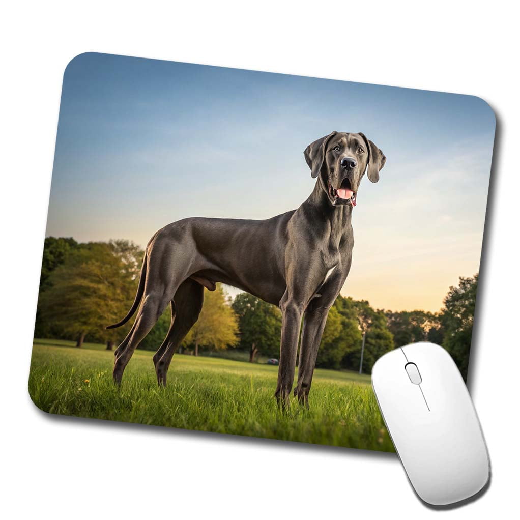 Great Dane In Grass Mouse Pad Low Profile Gaming Mat - Walmart.com