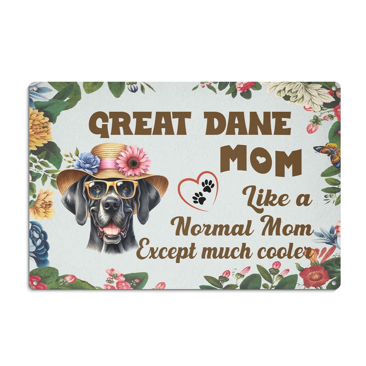 Great Dane Mom Like a Normal Mom Except Much Cooler Happy Mother's Day ...