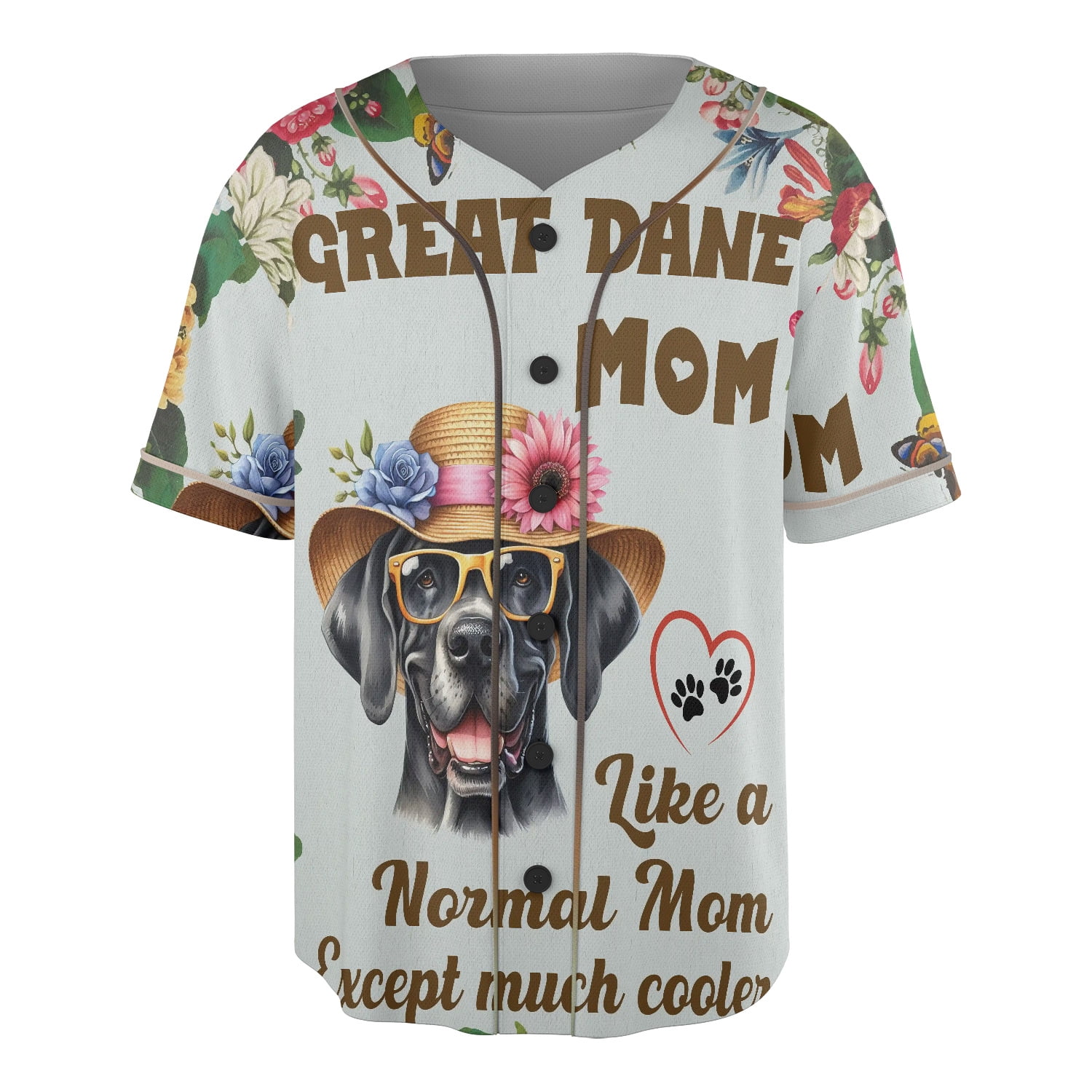 Great Dane Mom Like a Normal Mom Except Much Cooler Happy Mother's Day ...