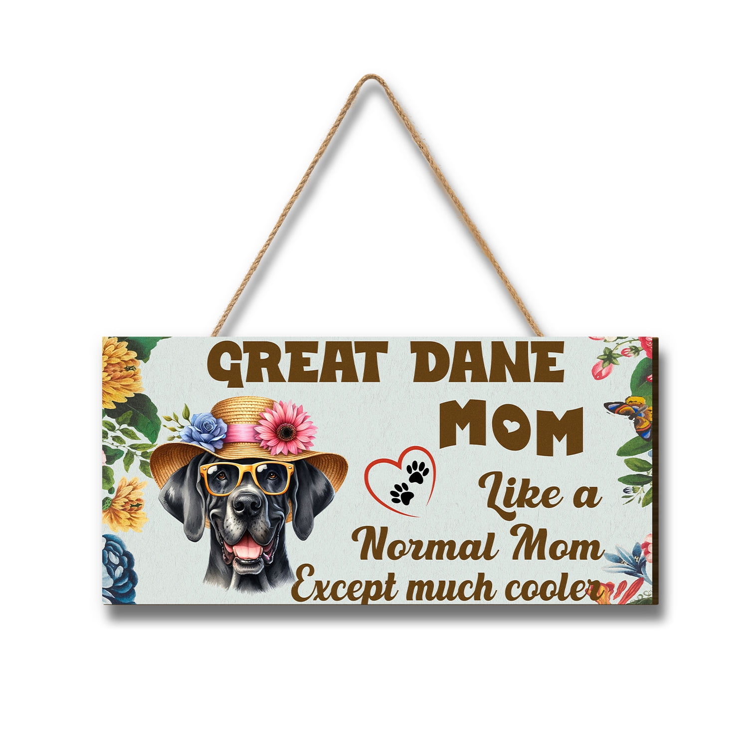 Great Dane Mom Like a Normal Mom Except Much Cooler Happy Mother's Day ...