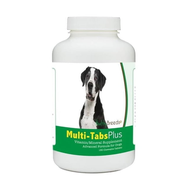 Great Dane Multi-Tabs Plus Chewable Tablets - 180 Count - Walmart ...