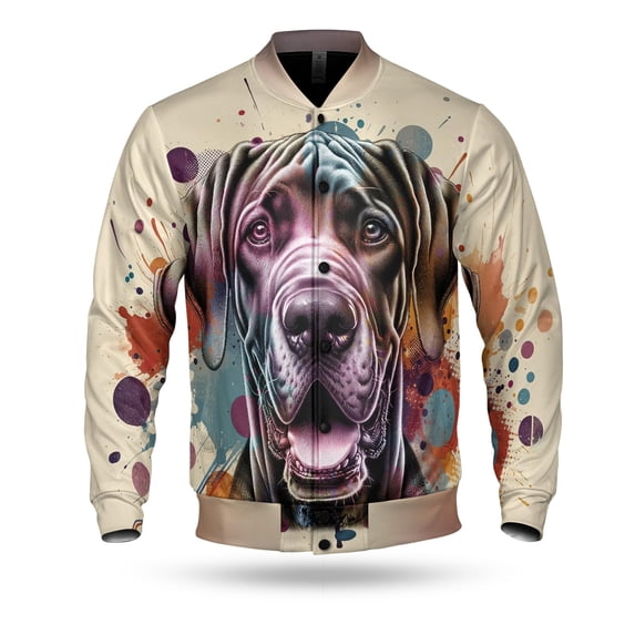 Great Dane Portrait Watercolor Vintage Retro Styles All Over Print 3D ...