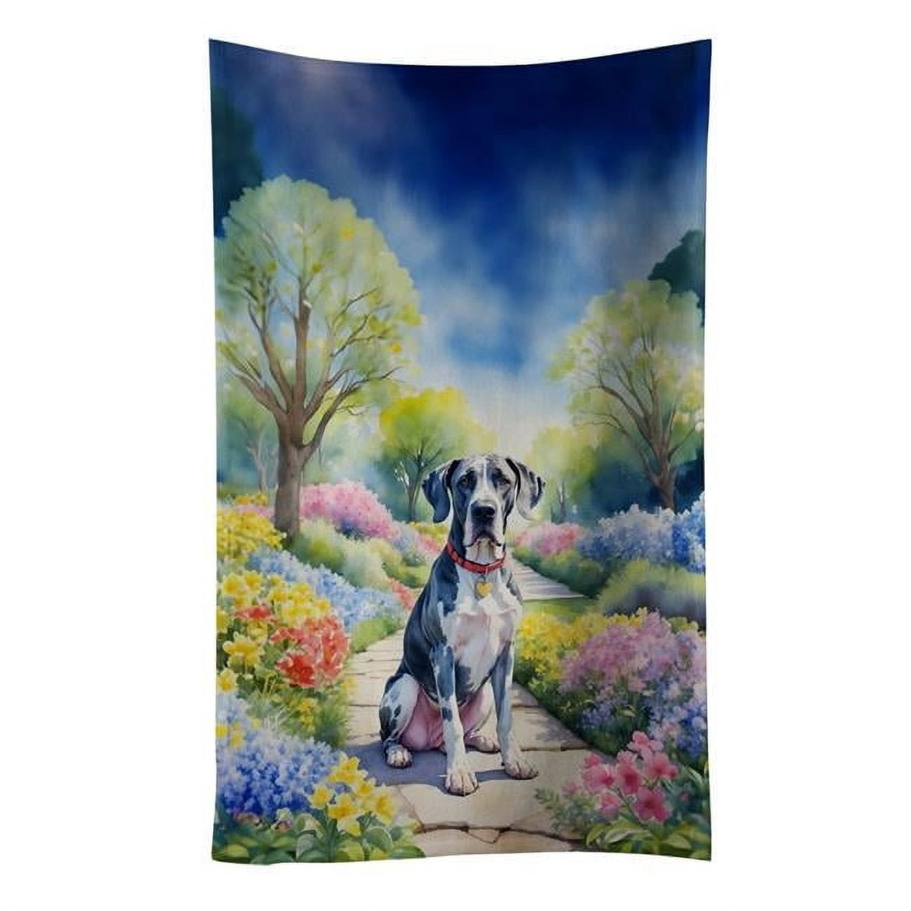Great Dane Spring Path Kitchen Towel - Walmart.com