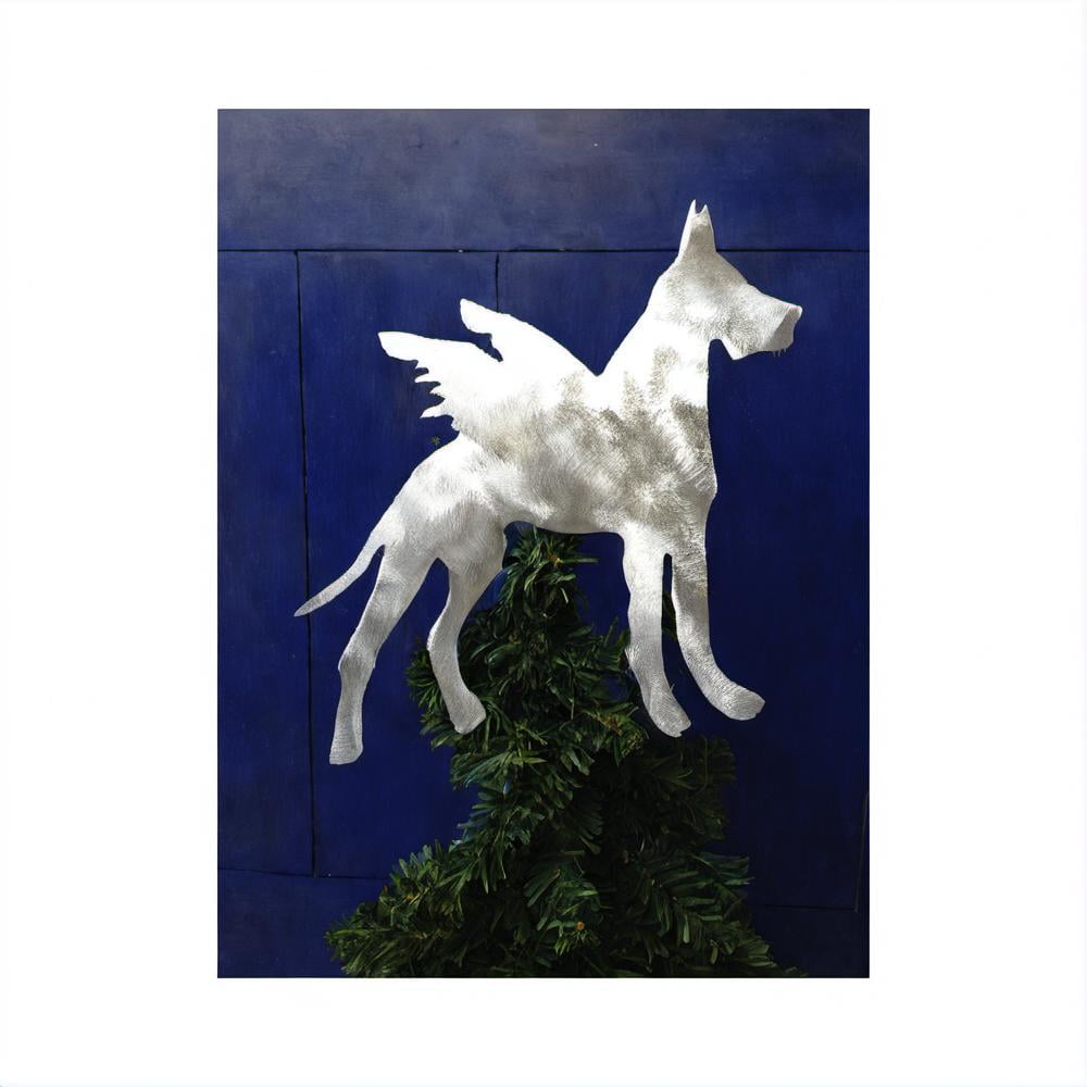 Great Dane Tree Topper - Elegant Aluminum Decoration - Walmart.com
